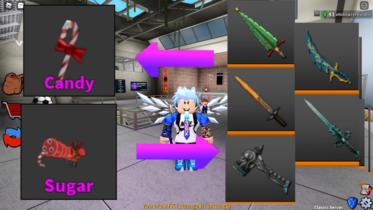 Trading Candy and Sugar set for Holiday blade many Exotics!! - YouTube