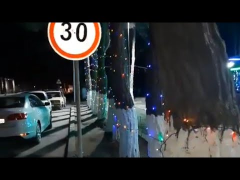 Neftçala yeni parkdan marağlı görüntülər yeni il 2019