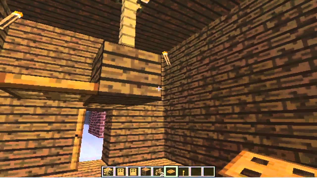 How to make a Ceiling Fan - Minecraft Furniture Idea #16 HD - YouTube