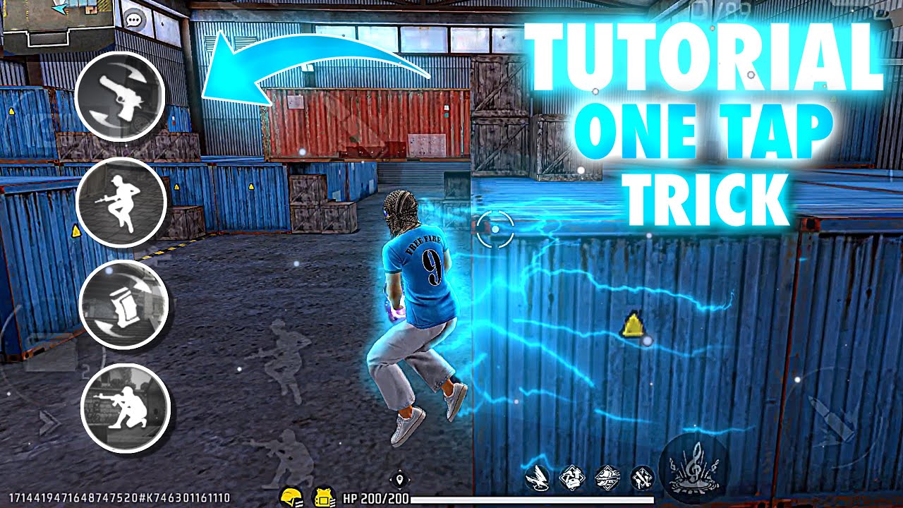 SECRET⚙️TUTORIAL💯ONE TAP TRICK🥶MOVEMENTS AND SKILLS🎯 - YouTube