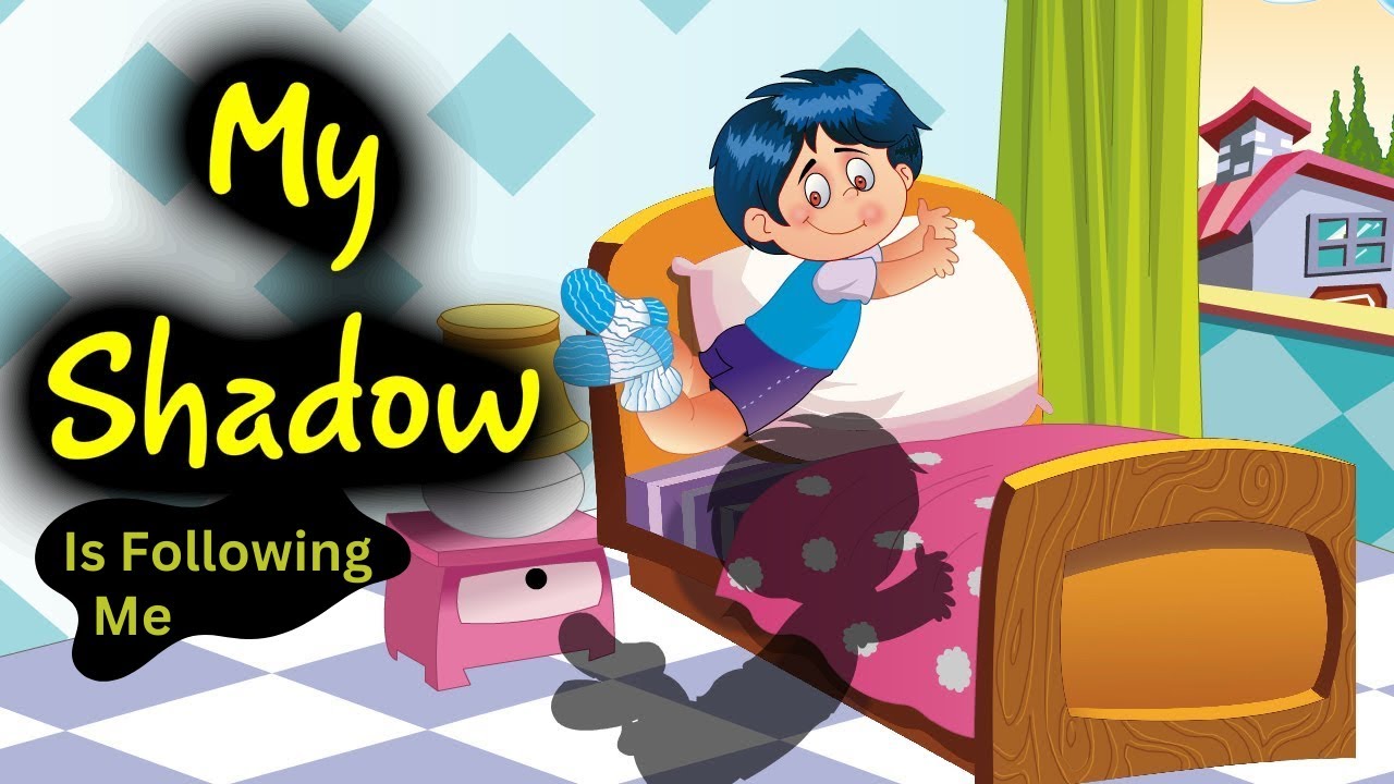 My Shadow is Following Me! 👣🎶 Fun & Easy Kids Song | Nursery Rhymes for ...