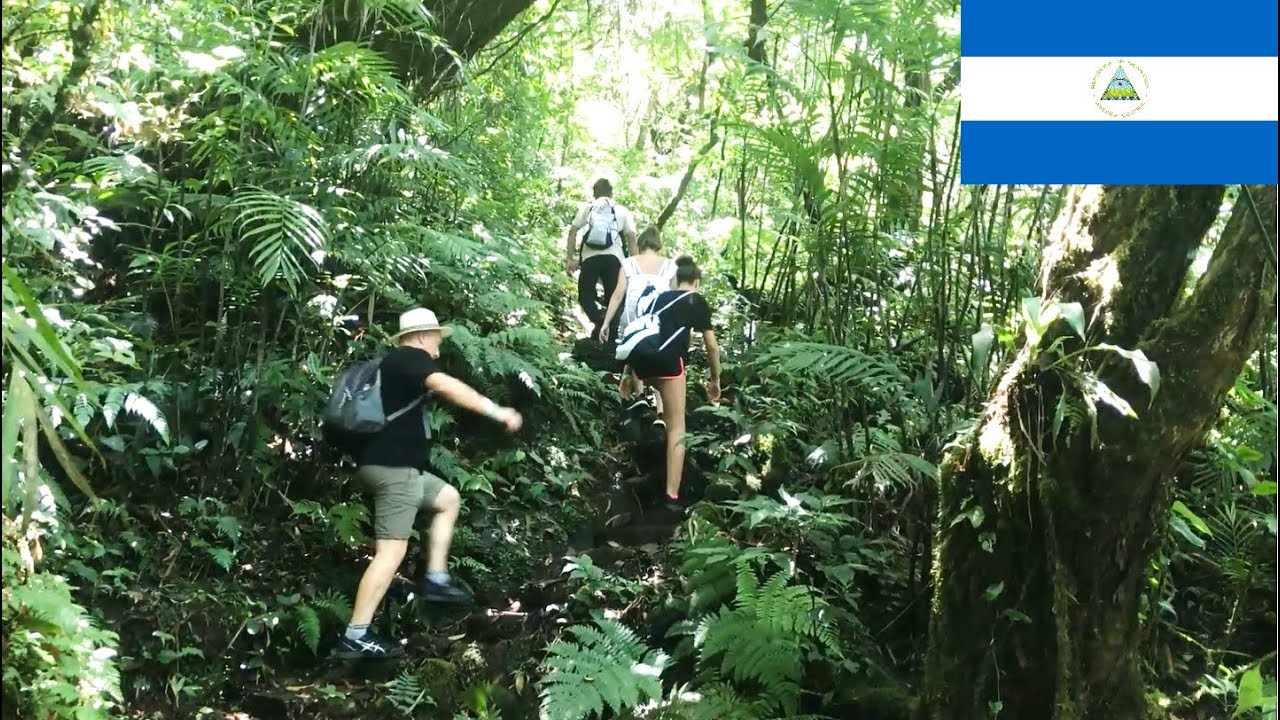 Nicaragua: Volcano Mombacho - tigrillo and puma trail - YouTube