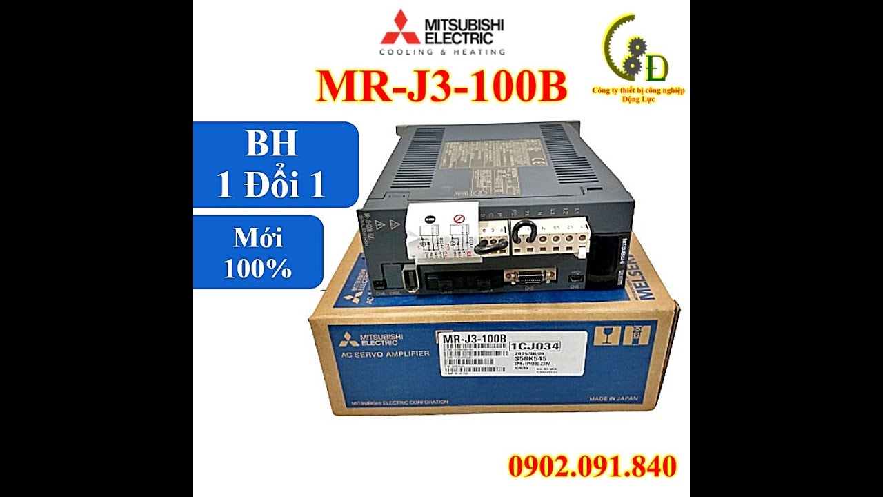 MR-J3-100B bộ điều khiển động cơ AC Servo Drive Amplifier MITSUBISHI ...