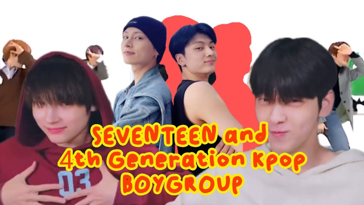 4th gen kpop boy groups vibing to seventeen - YouTube