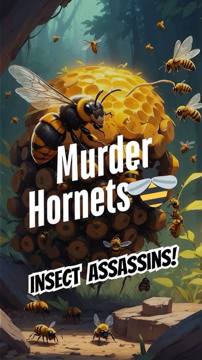 Murder Hornets: Insect Assassins #animalfacts #didyouknow # ...