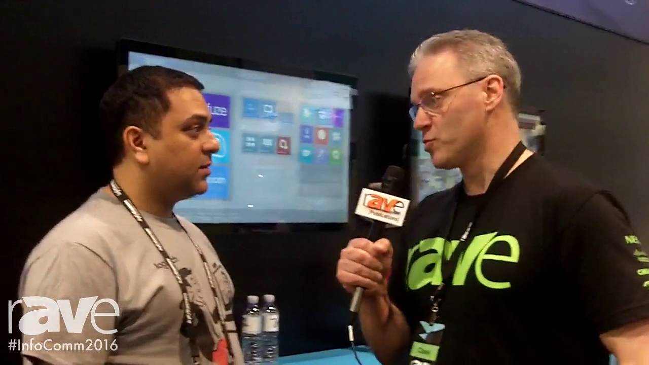 InfoComm 2016: Corey Moss Interviews Vic Bhagat of Logitech - YouTube