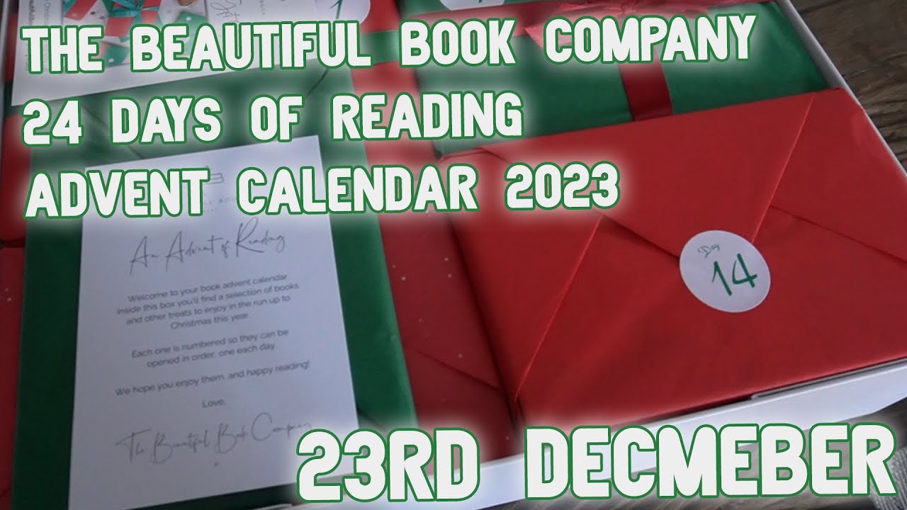 24 Days of Reading Advent Calendar - December 23rd - YouTube