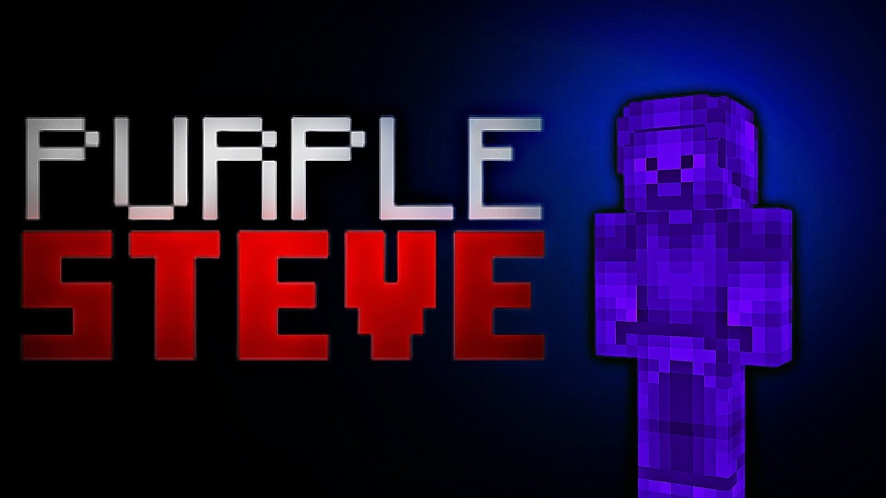Minecraft Creepypasta: "Purple Steve" - YouTube