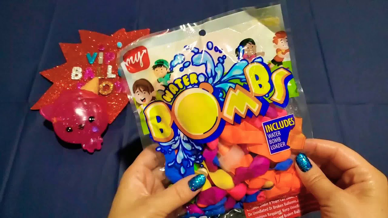 WATER BOMBS POP!!! - YouTube