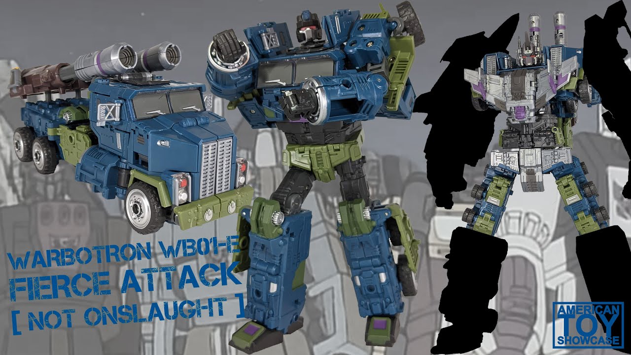 Warbotron Showcase: WB01-E Fierce Attack (Warbotron LEADER)(Not ...