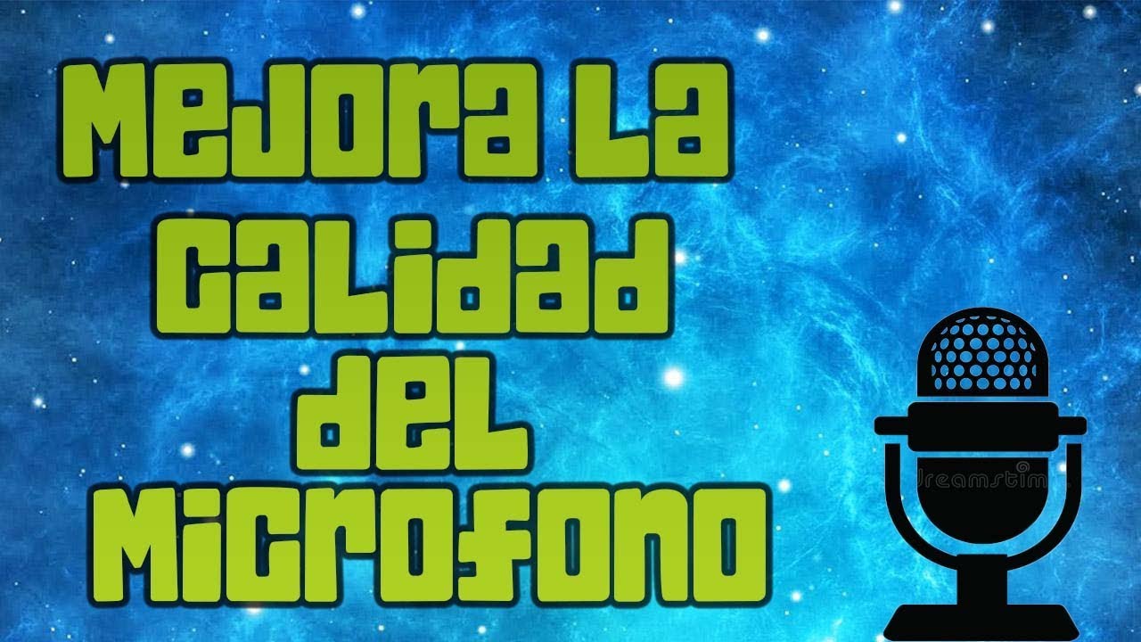COMO REPARAR EL MICRÓFONO DISTORSIONADO|FÁCIL! y RÁPIDO| - YouTube