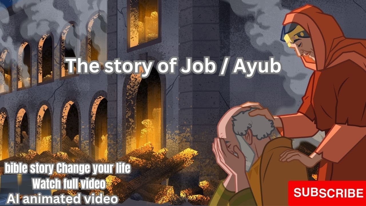 The bible story of Job / Ayub Wisdom on How God Runs the World for kids ...