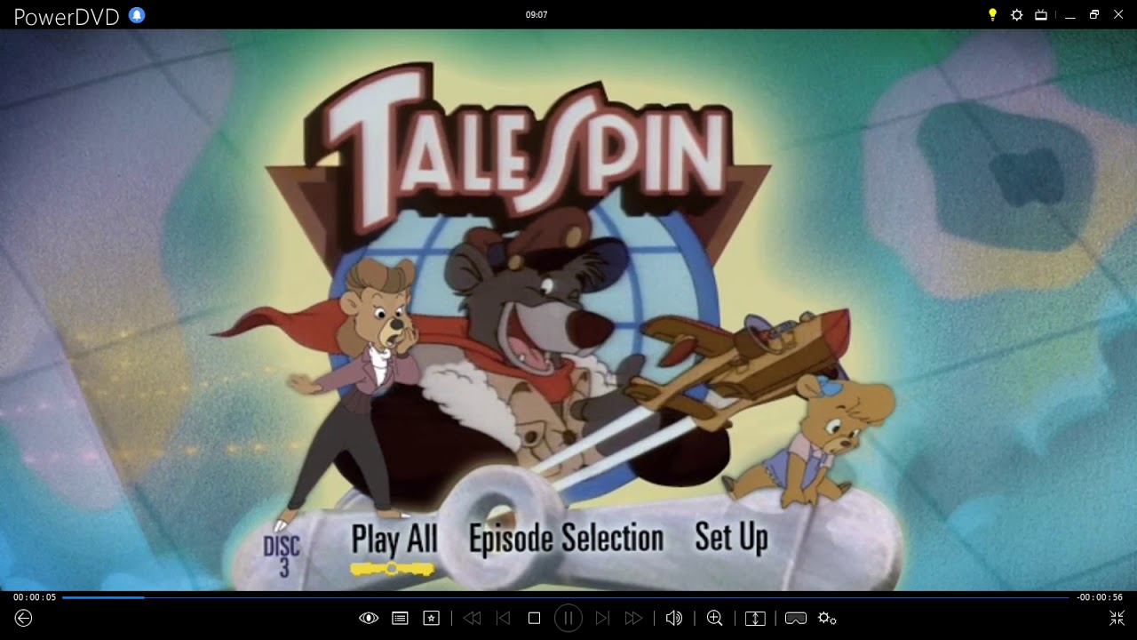 Opening To TaleSpin Volume 1 2006 DVD (Disc 3) - YouTube
