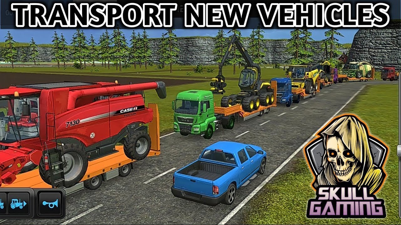 Fs16, Transporting New Vehicles in Farm, 11 truck loading in Farming ...