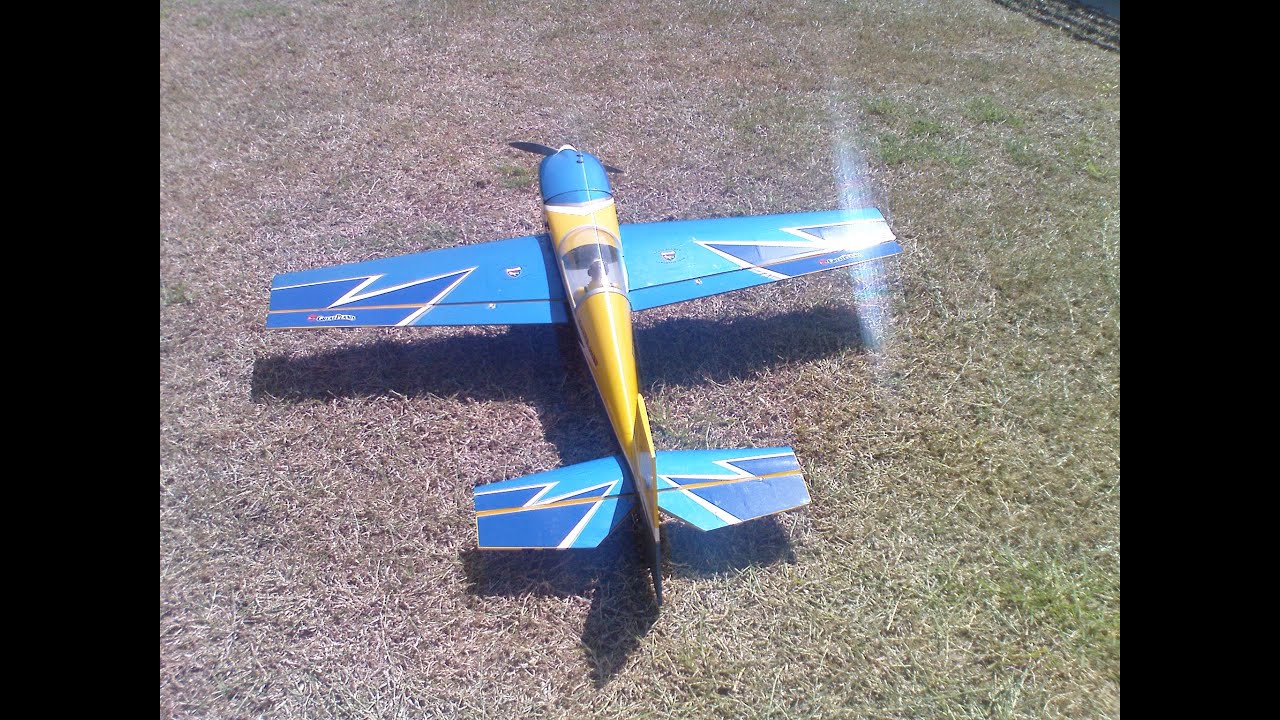 Great Planes Extra 300 SP .46, OS 55 AX Act 3rd - YouTube