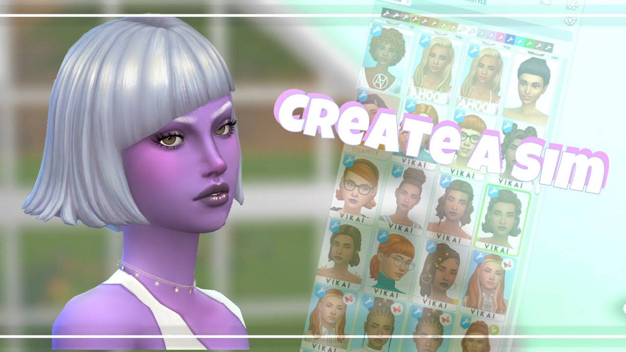Sims 4 Creating One of My Followers Profile Picture + CC Links: Flower ...