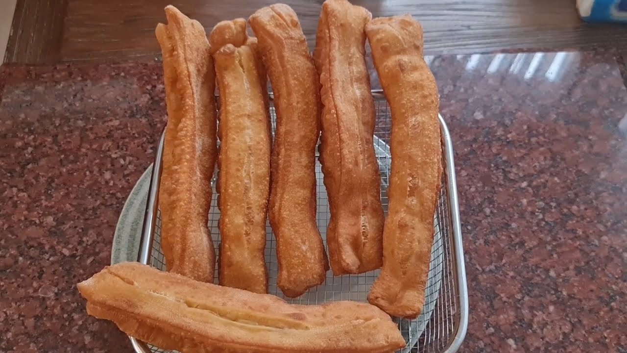 A Touch of Levain - Fried Bread Sticks aka "Youtiao" - YouTube