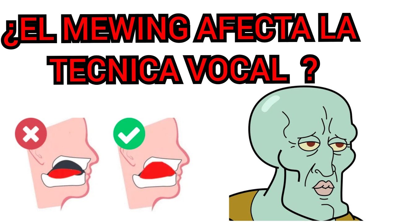 ¿El Mewing Afecta El Canto o Técnica Vocal? - YouTube