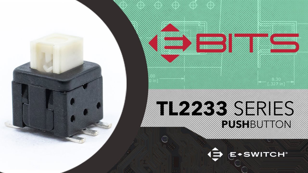 TL2233 Sub-Miniature Pushbutton - E-Bits - YouTube