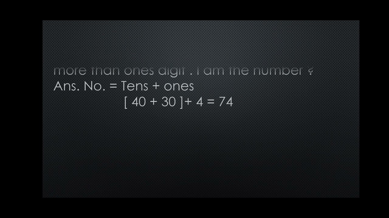 Mental Maths Youtube