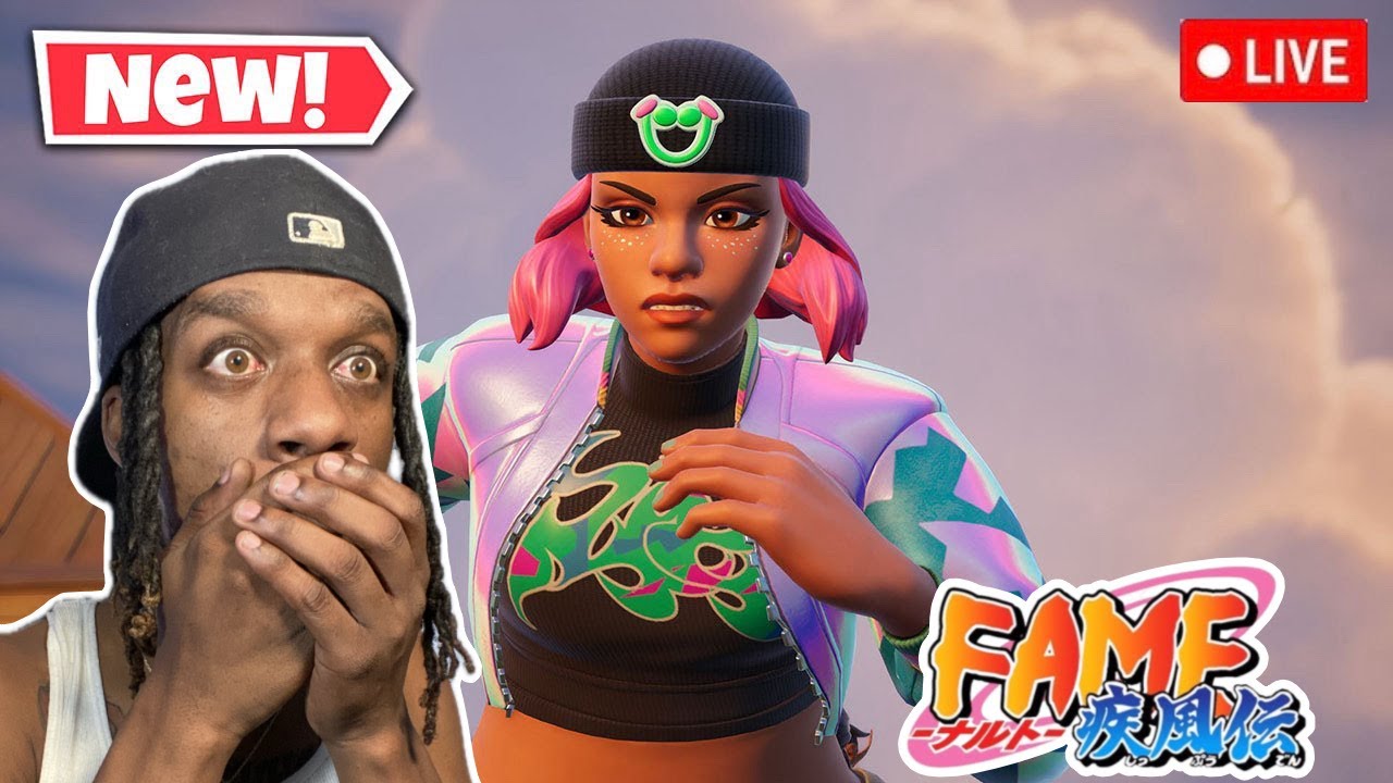 🔴LIVE | BEST BLACK FORTNITE CHAPTER 6 PLAYER | 254 CROWN WINS! - YouTube