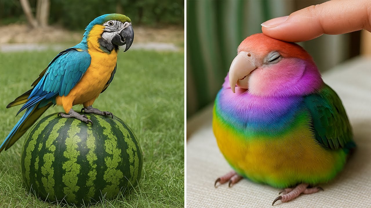 Smart And Funny Parrots Parrot Talking Videos Compilation (2025) - Cute ...