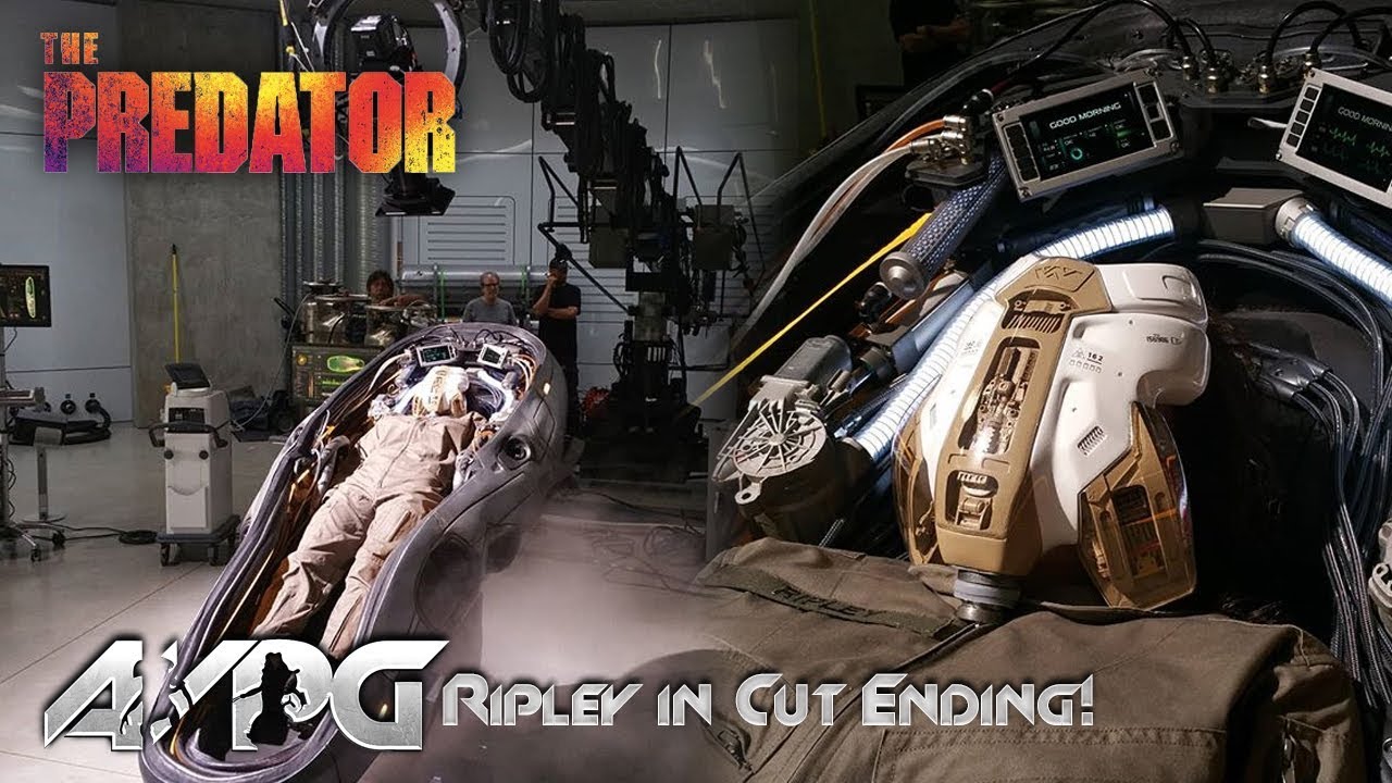 Alternate Ending of The Predator Was Filmed Featuring Ripley ...