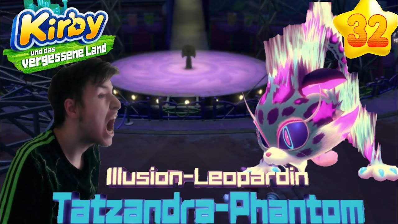 Katzenschrei ! Illusion-Leopardin Tazandra-Phantom | Let's Play Kirby ...