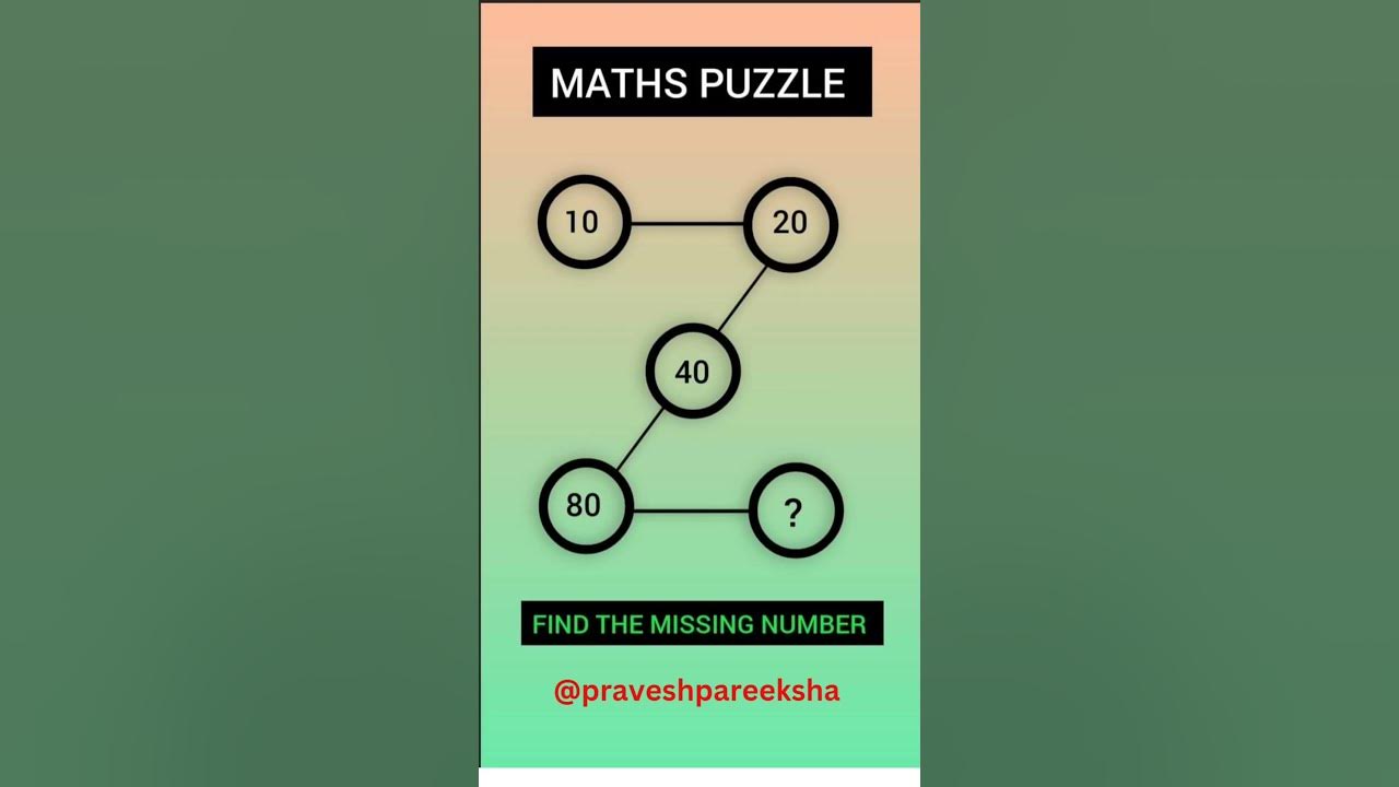 Find Missing Number Shorts Short Trending Youtubeshorts Ytshorts Youtube