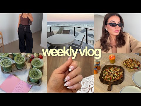 weekly vlog 💌 house auction, new nails, work chaos + skincare routine ⭐️ 