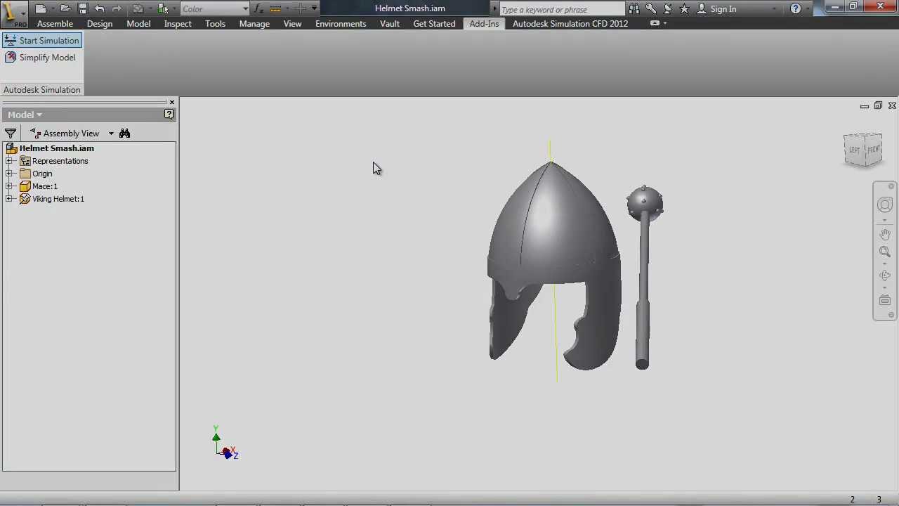 Viking Helmet Simulation Smash!!! - YouTube