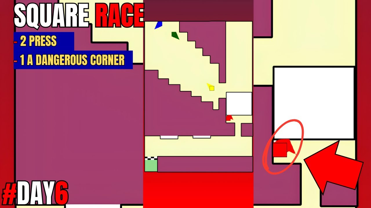 Square Race vs Narrow Passage - YouTube