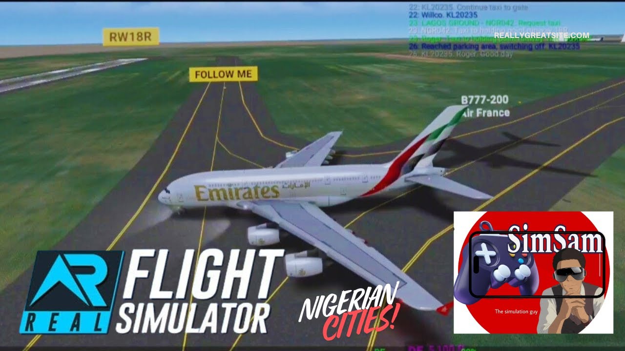 REAL FLIGHT SIM | Lagos to Enugu | Full Flight Deck Experience | Fire ...