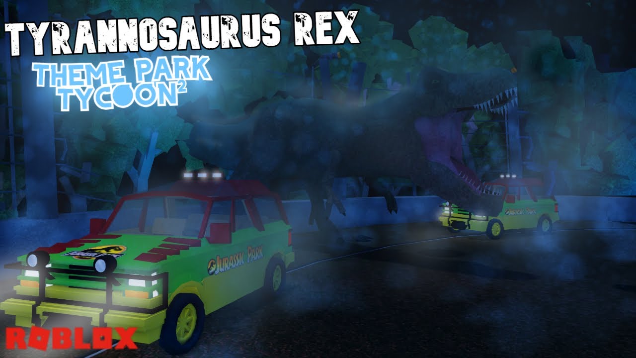 T-rex | Theme Park Tycoon 2 - YouTube
