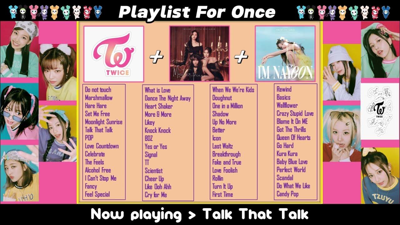 TWICE Playlist for ONCE 2023 | Twice + MiSaMo + Nayeon - YouTube