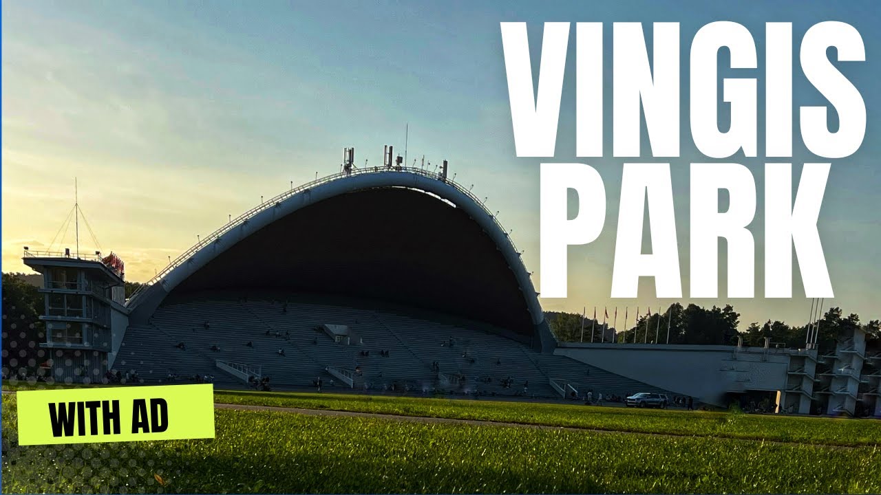 Largest Ecological park in Vilnius🌳| Vingis Park |Lithuania Diaries, Ep ...