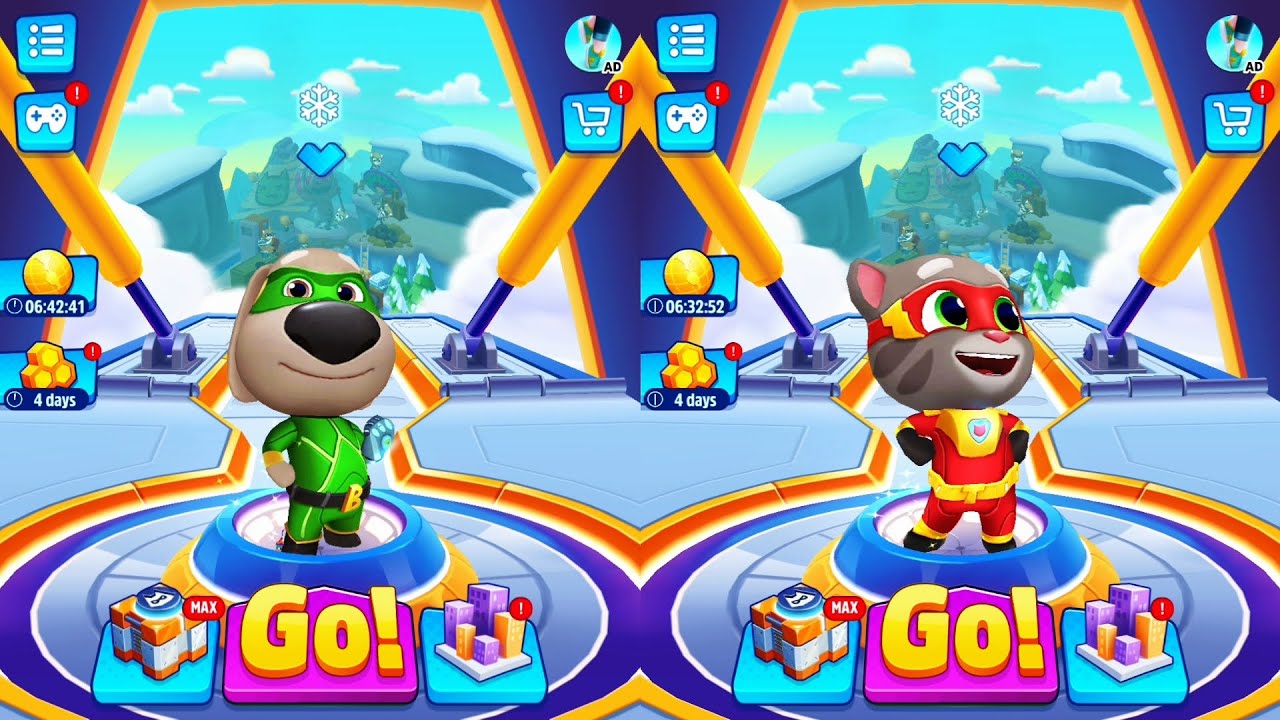 Talking Tom Hero Dash Bee Event - Random Character Unlock vs All ...