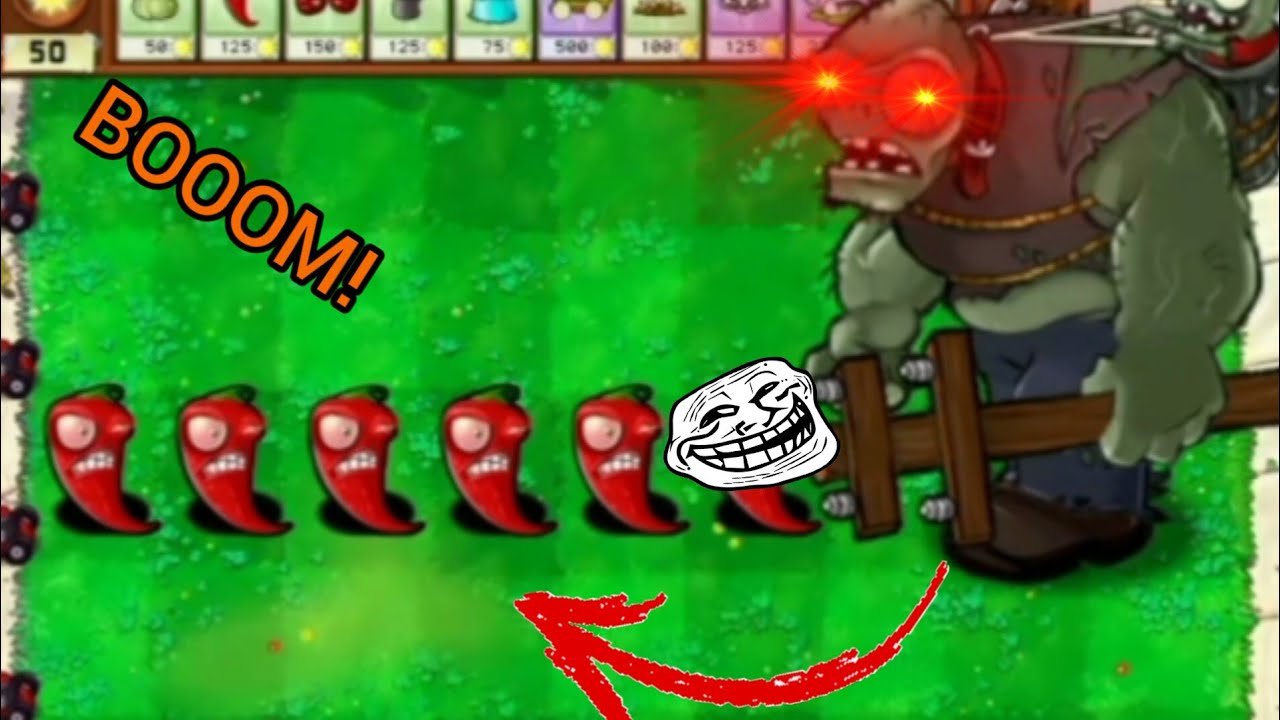 PVZ Super Giga gargantuar vs all team... - YouTube