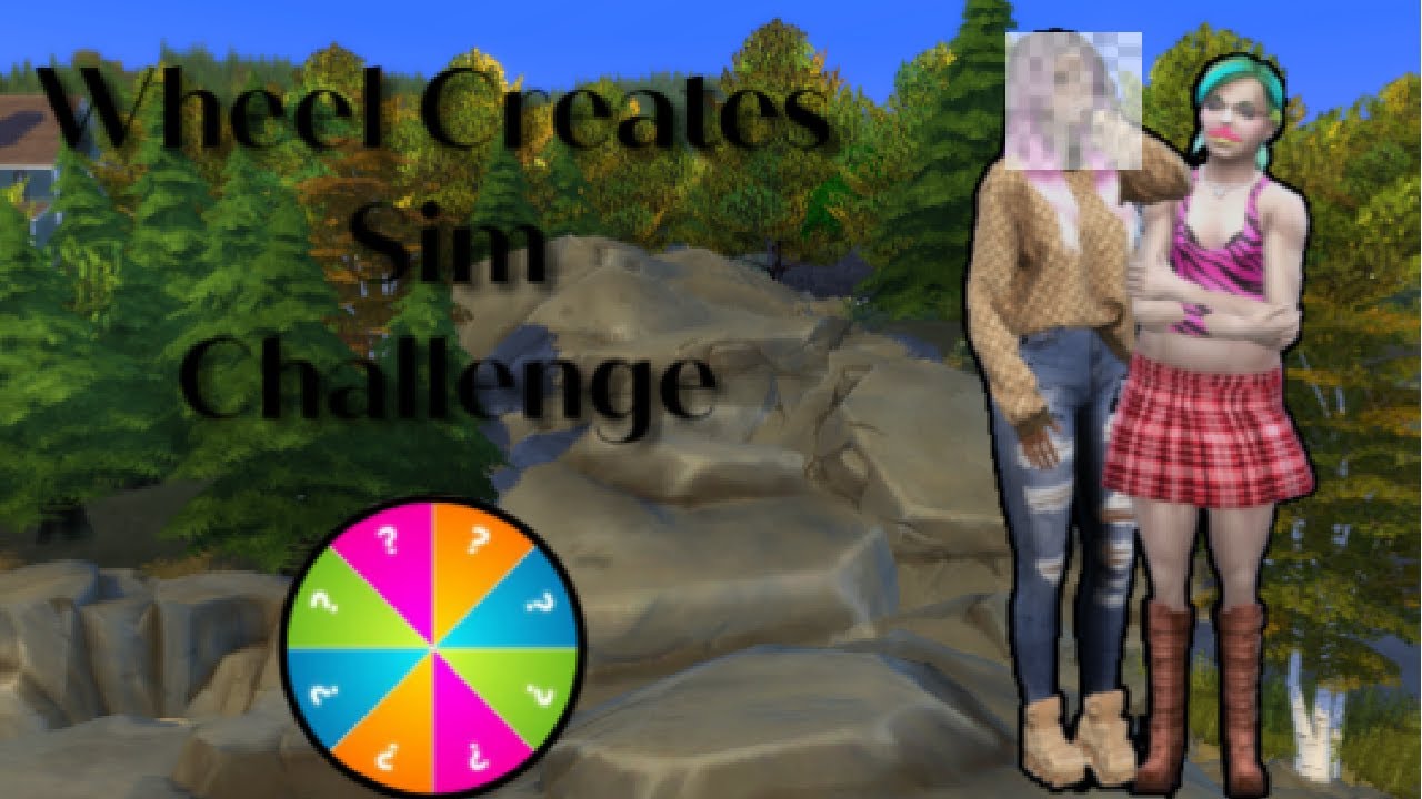 Wheel Creates My Sim Challenge - YouTube