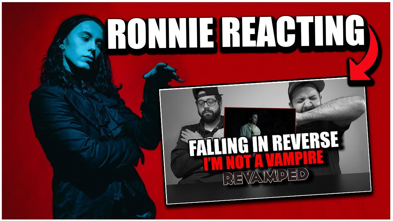 Ronnie Radke Falling In Reverse Im Not A Vampire