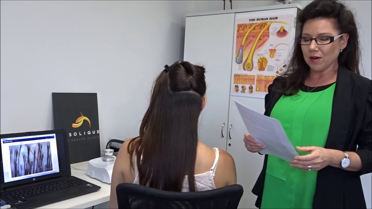 Hair health and scalp check - YouTube