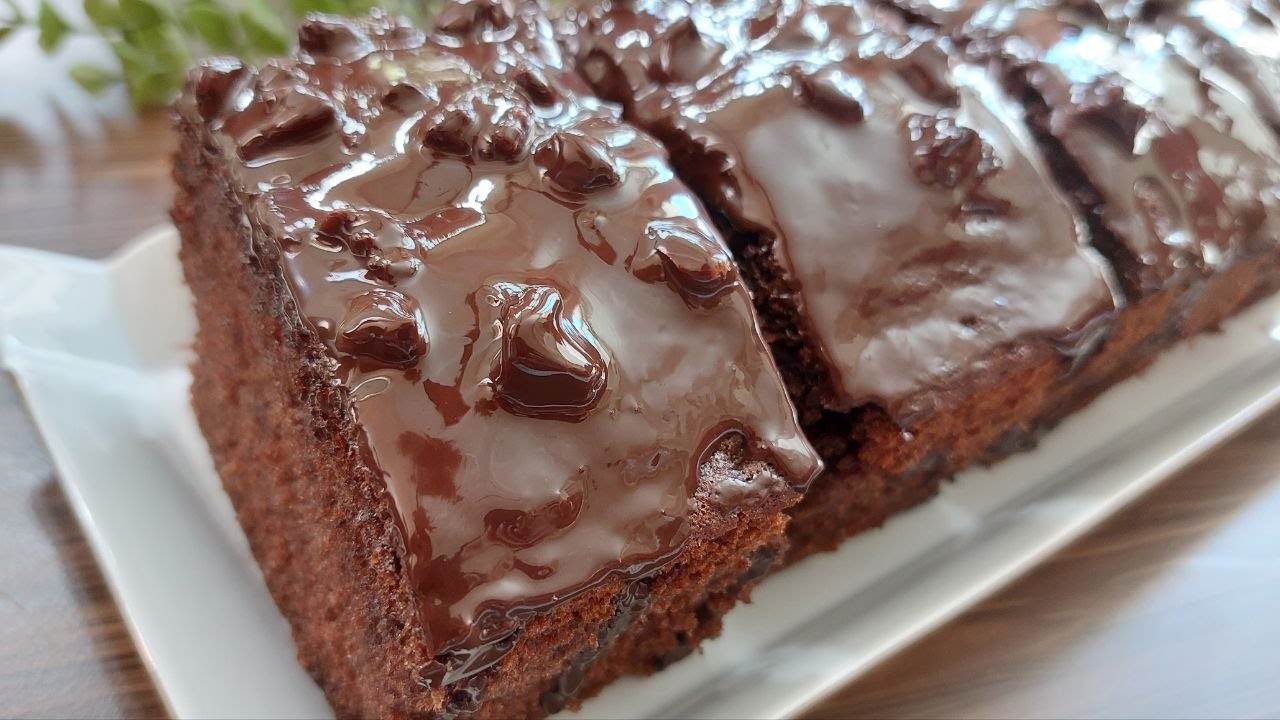 Simple Chocolate Cake(nutella cake) recipe! Quick and Delicious! Easy ...