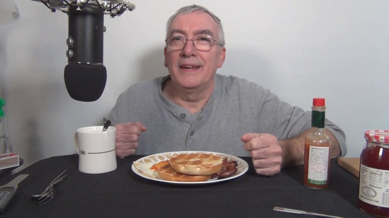 Asmr Eating Eggs Sunny Side Up With Bagel Breakfast Whispering Youtube