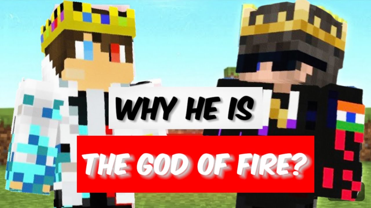 Why He Is Called The GOD OF FIRE In Every Minecraft SMP...@coldfire ...