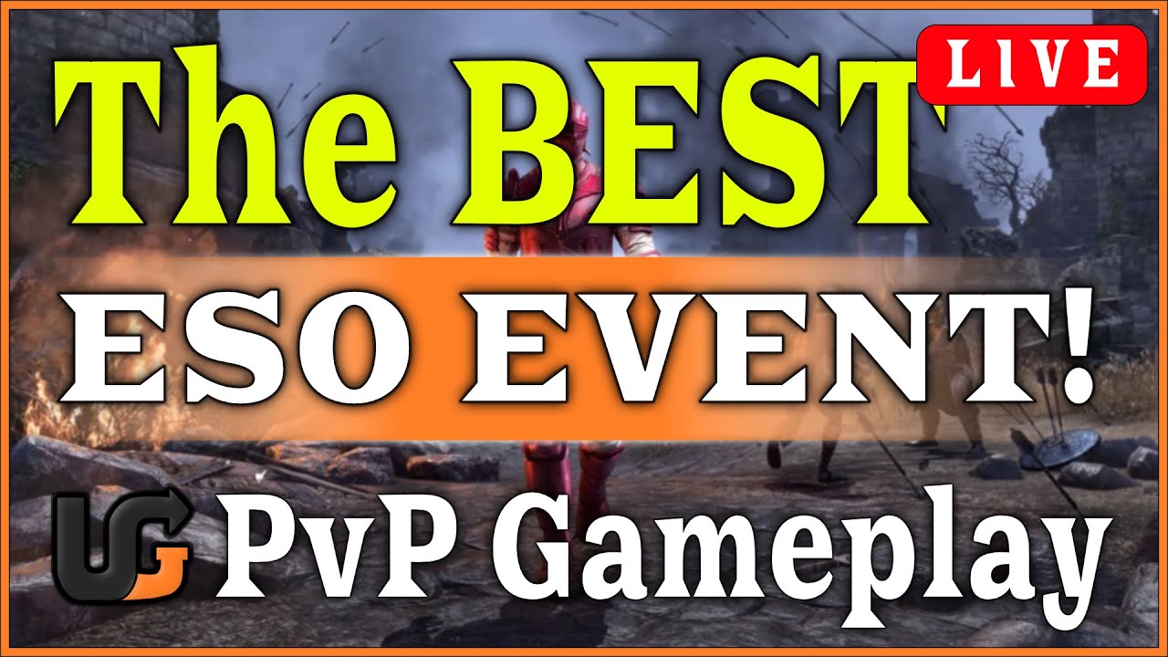 THE BEST ESO EVENT IS BACK!! ESO Midyear Mayhem PvP Livestream - Gold ...