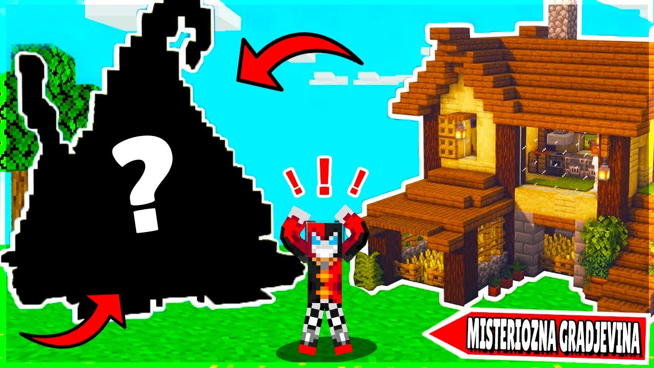 Pojavila se MISTERIOZNA GRAĐEVINA pokraj moje KUCE - Minecraft ...