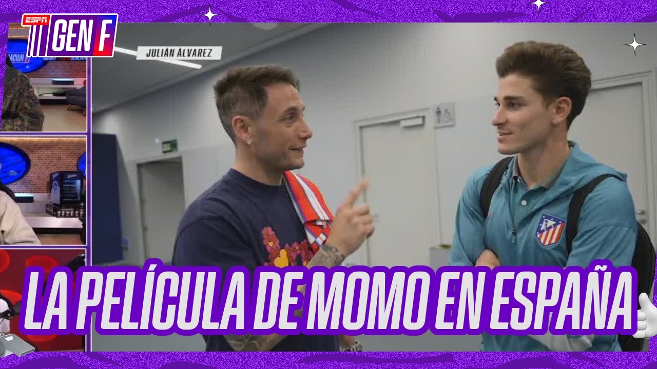 LA PELÍCULA DE MOMO EN ESPAÑA: EL STREAMER ESTUVO JUNTO A JULIÁN ...
