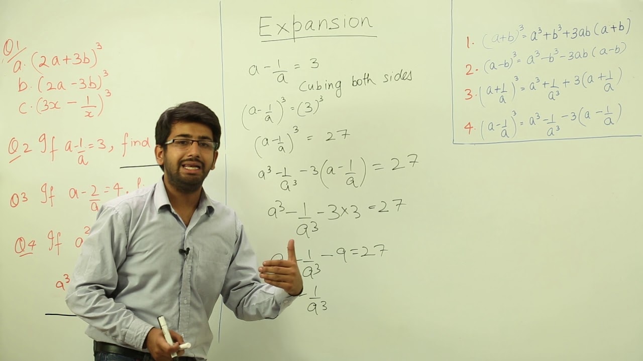 Online Imp l Best Free Questions on Identities l Class 9 I Maths I ICSE ...