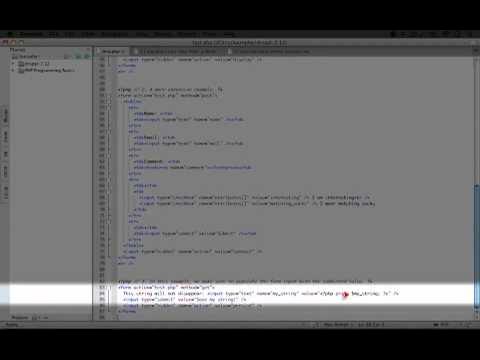 72. How to pre-fill form inputs, and seeing our rendered forms (a Drupal how-to) - YouTube