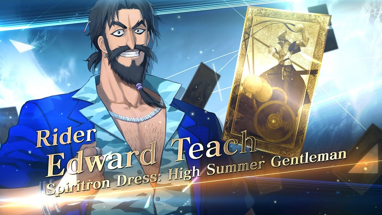 Fate/Grand Order - Edward Teach Simple Spiritron Dress Introduction ...